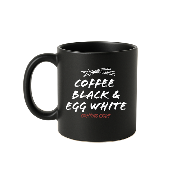 Counting Crows - Coffee Black and Egg White Mug